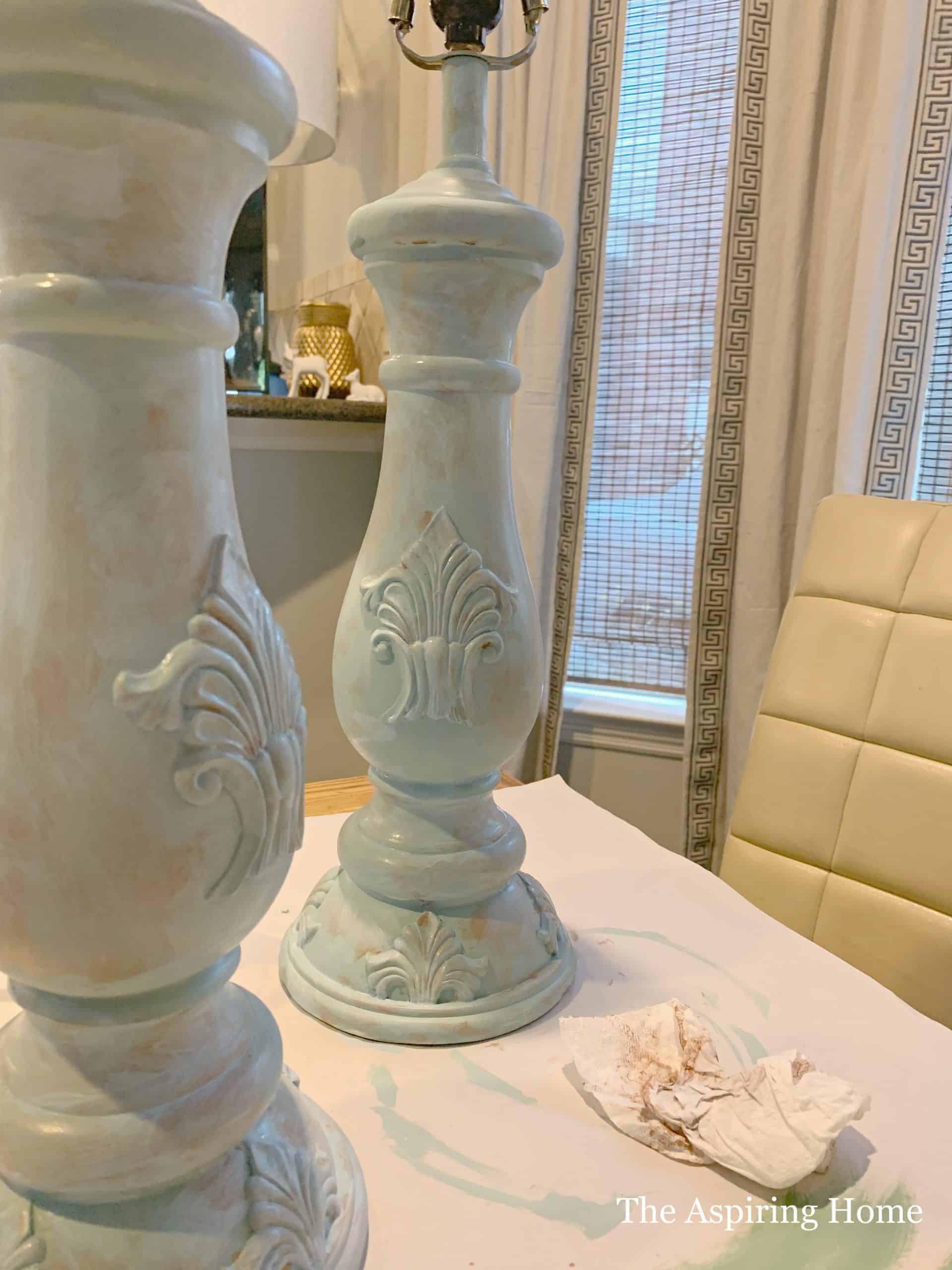 Create Vintage Inspired Lamps l $100 Room Challenge Week 2 | The ...