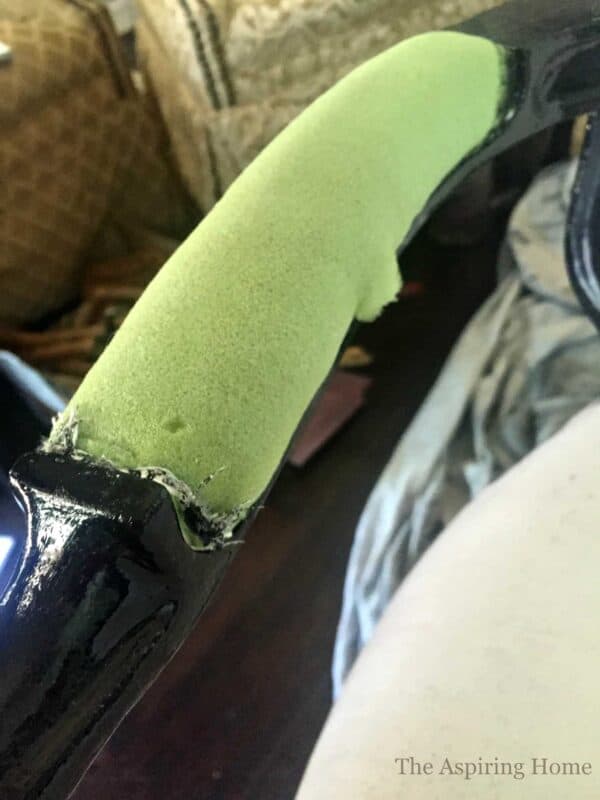 DIY Double-Welt Upholstered Chair | The Aspiring Home