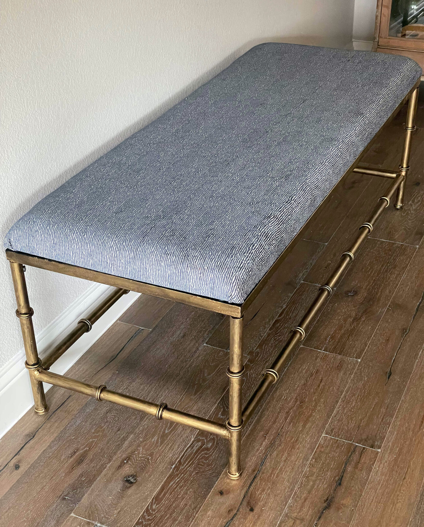 Reupholster a Bedroom Bench | The Aspiring Home